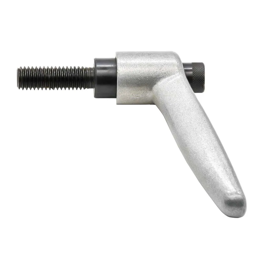 1pcs-Press-Tight-Adjustable-Handle-Straight-Rod-Material-ZDC-S45C-Black ...