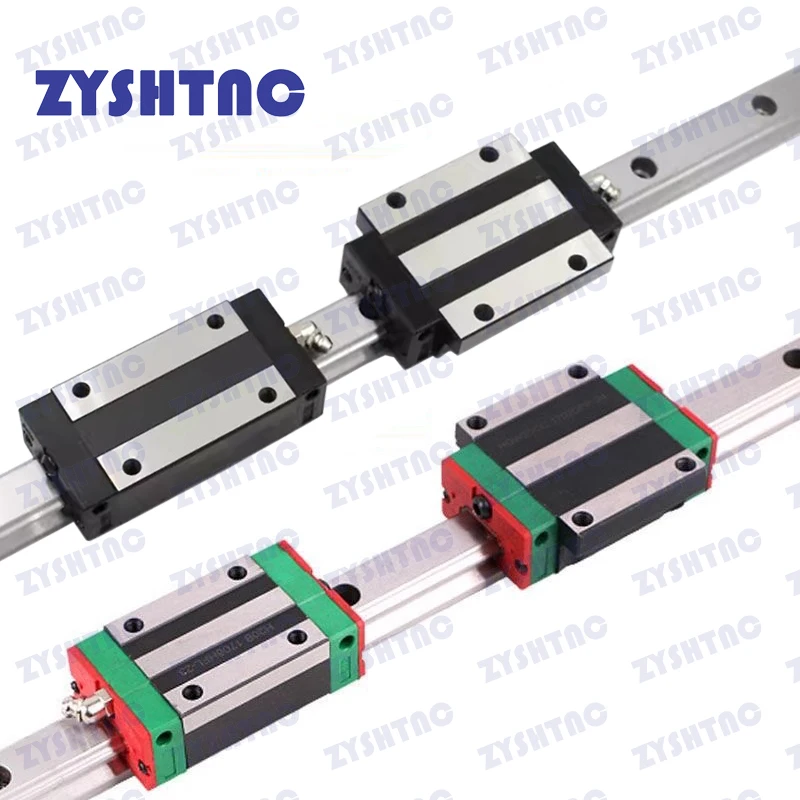 2pc-HGR20-HGH20-Square-Linear-Guide-Rail-ANY-LENGTH-4pc-Slide-Block ...