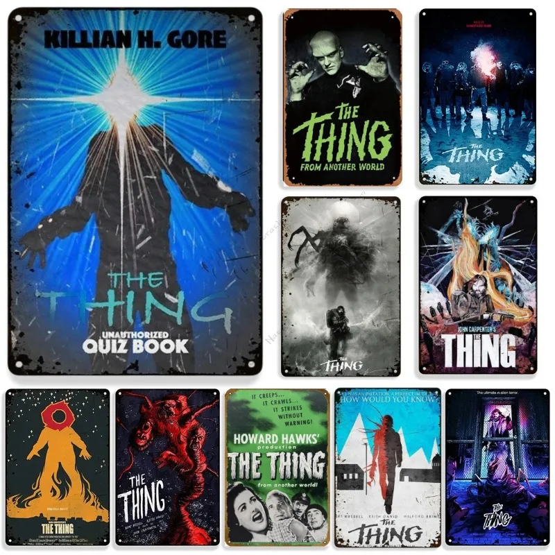 Metal Tin Sign Poster Movie Tin Sign Metal Plaque Poster for Bar Club ...