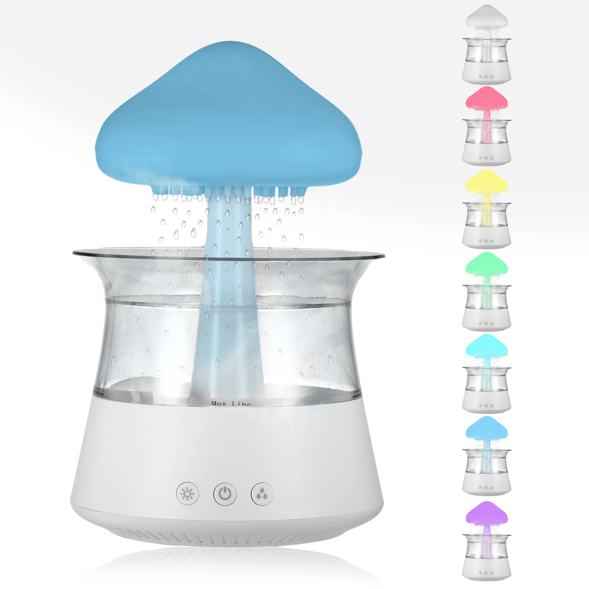 Portable-Rain-Cloud-Night-Lights-Humidifier-with-Raining-Water-Drop ...