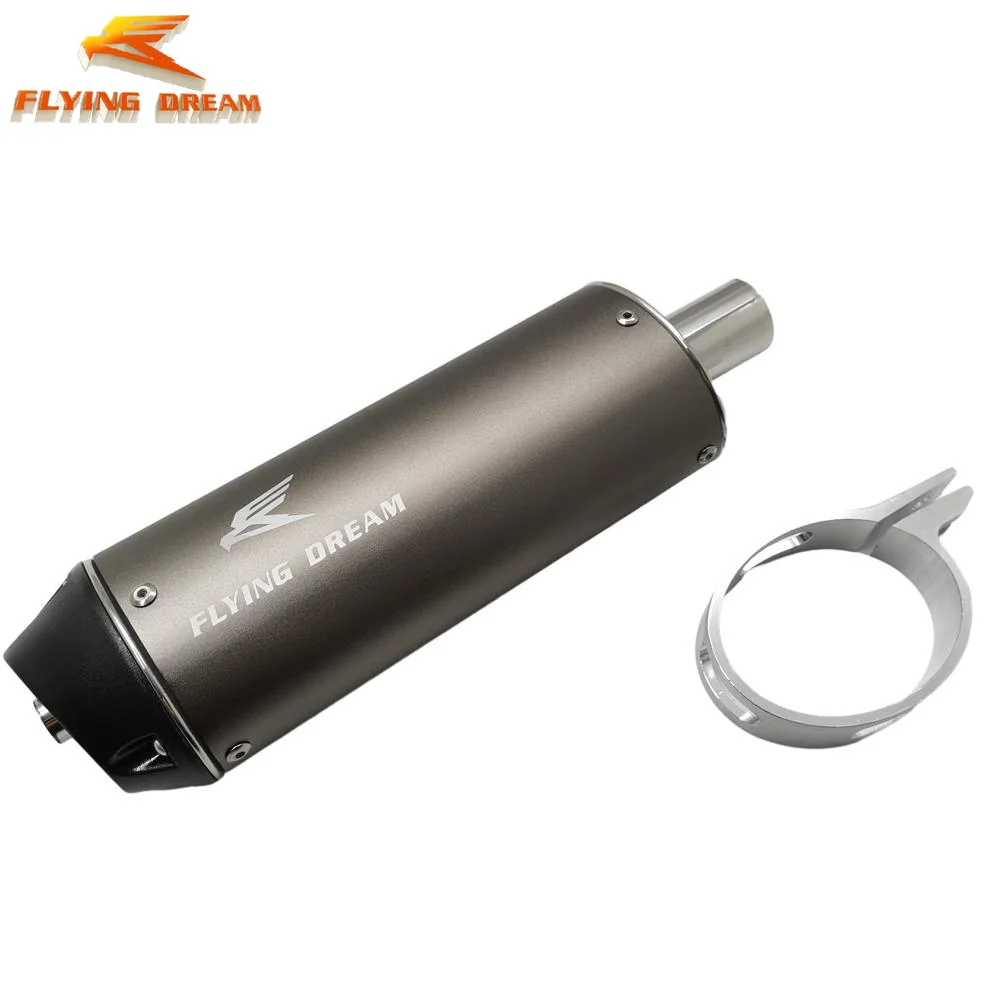 Motocross-Noise-Reducer-Exhaust-Muffler-38mm-For-Chinese-Dirt-Pit-Bike ...