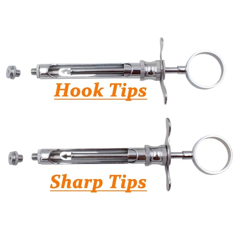 Dental Syringe Stainless Steel Dentistry Surgical Instrument With Head ...