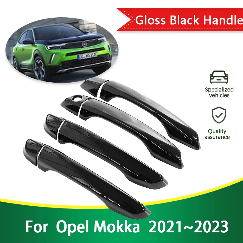 for-Opel-Mokka-MK2-2021-2022-2023-Vauxhall-Mokka-Gloss-Black-Smart-Door ...