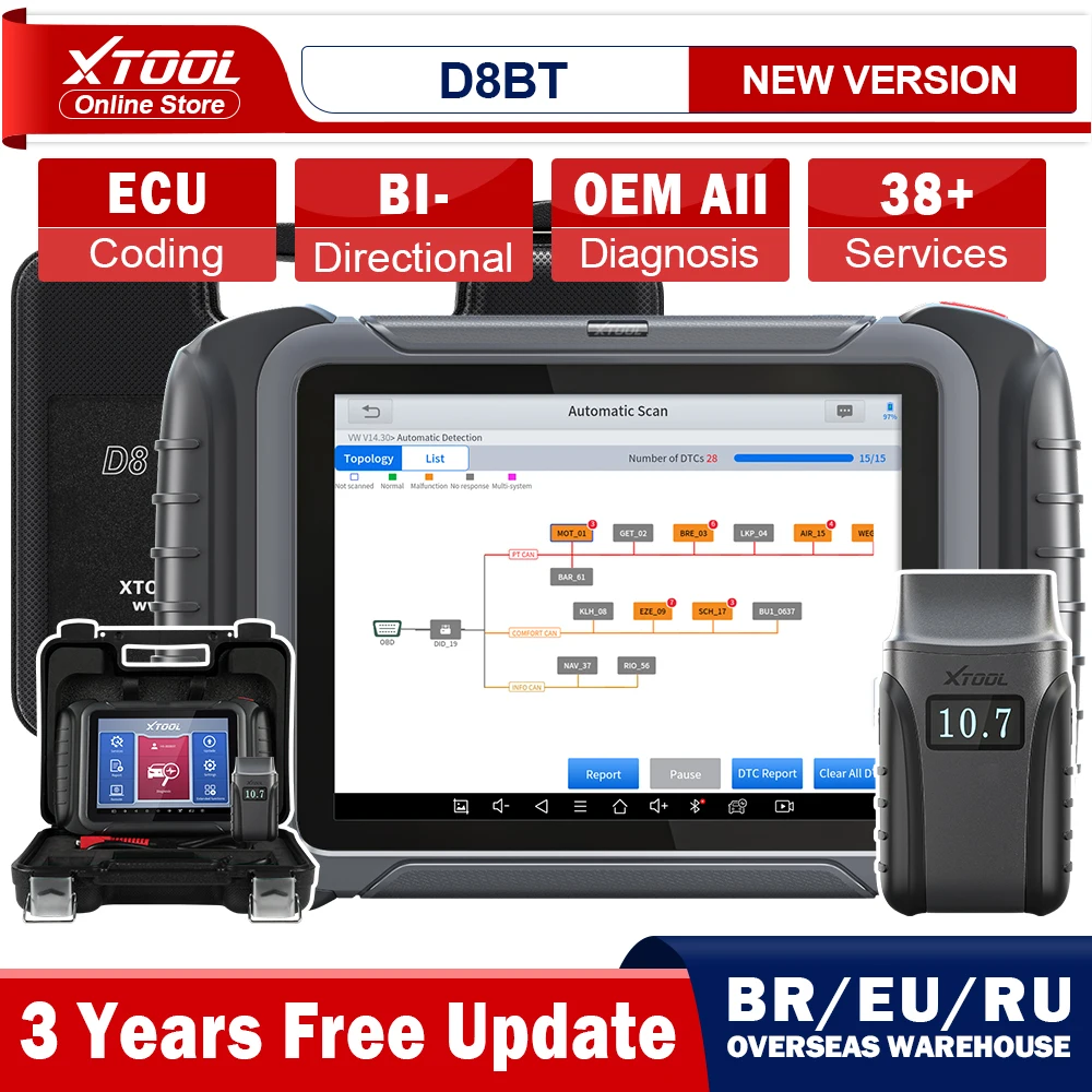 XTOOL-D8BT-Car-OBD2-Diagnostic-Tool-D8-BT-Active-Test-ECU-Coding-Key ...