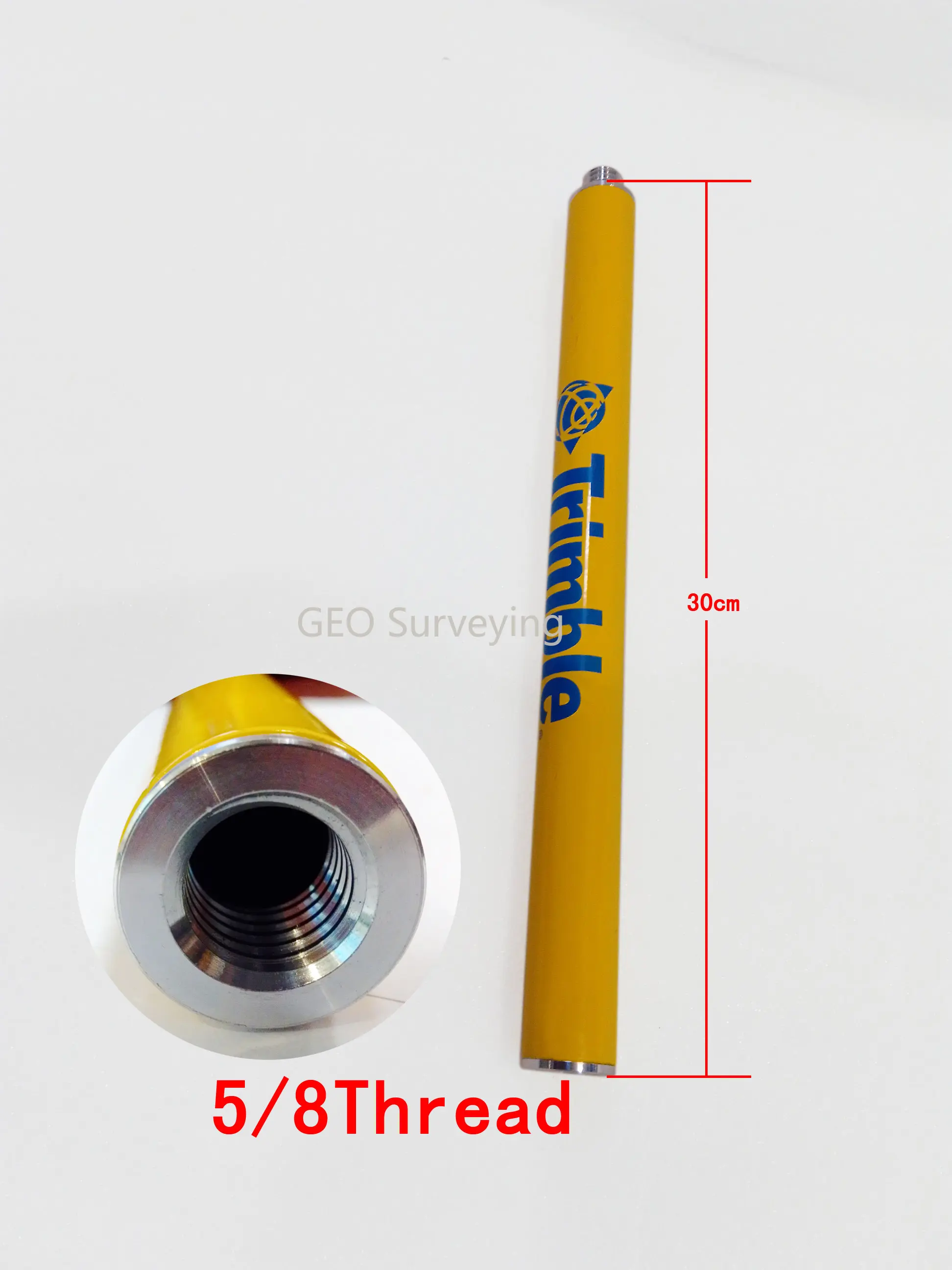 New-GPS-Aluminum-30cm-Length-Surveying-Pole-Antenna-Extend-Section-for ...