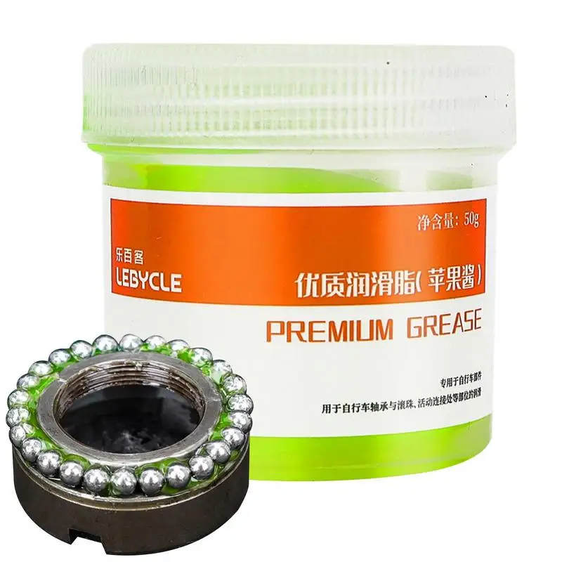 50g-Bicycle-Grease-Green-Applesauce-Bearing-Grease-Hub-Lubricants-Oil ...