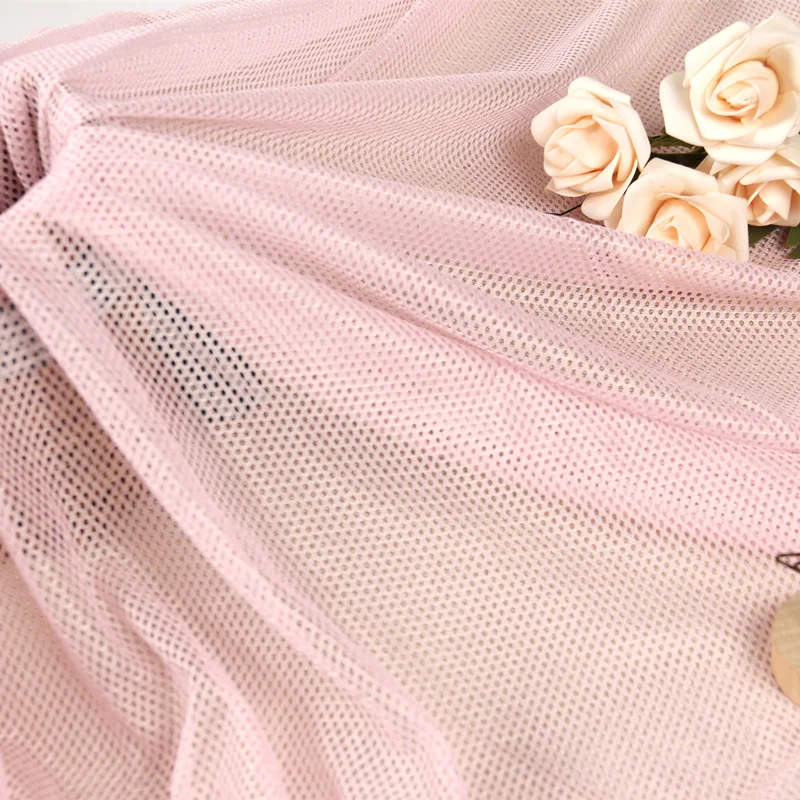 Mesh-Fabric-By-The-Meter-for-Clothing-Lining-Cloth-Sportswear-School ...
