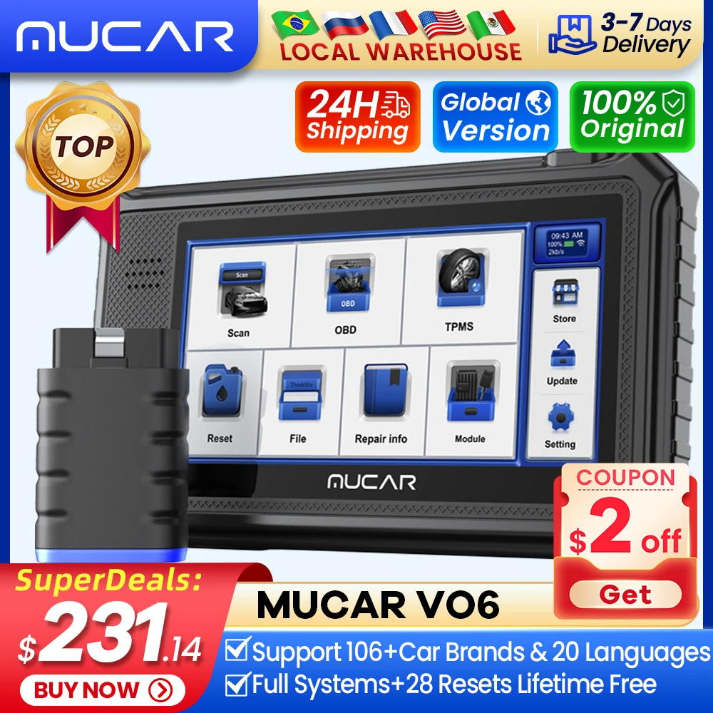 MUCAR-VO6-Best-Professional-Car-Diagnostic-Tools-All-System-Automotive ...