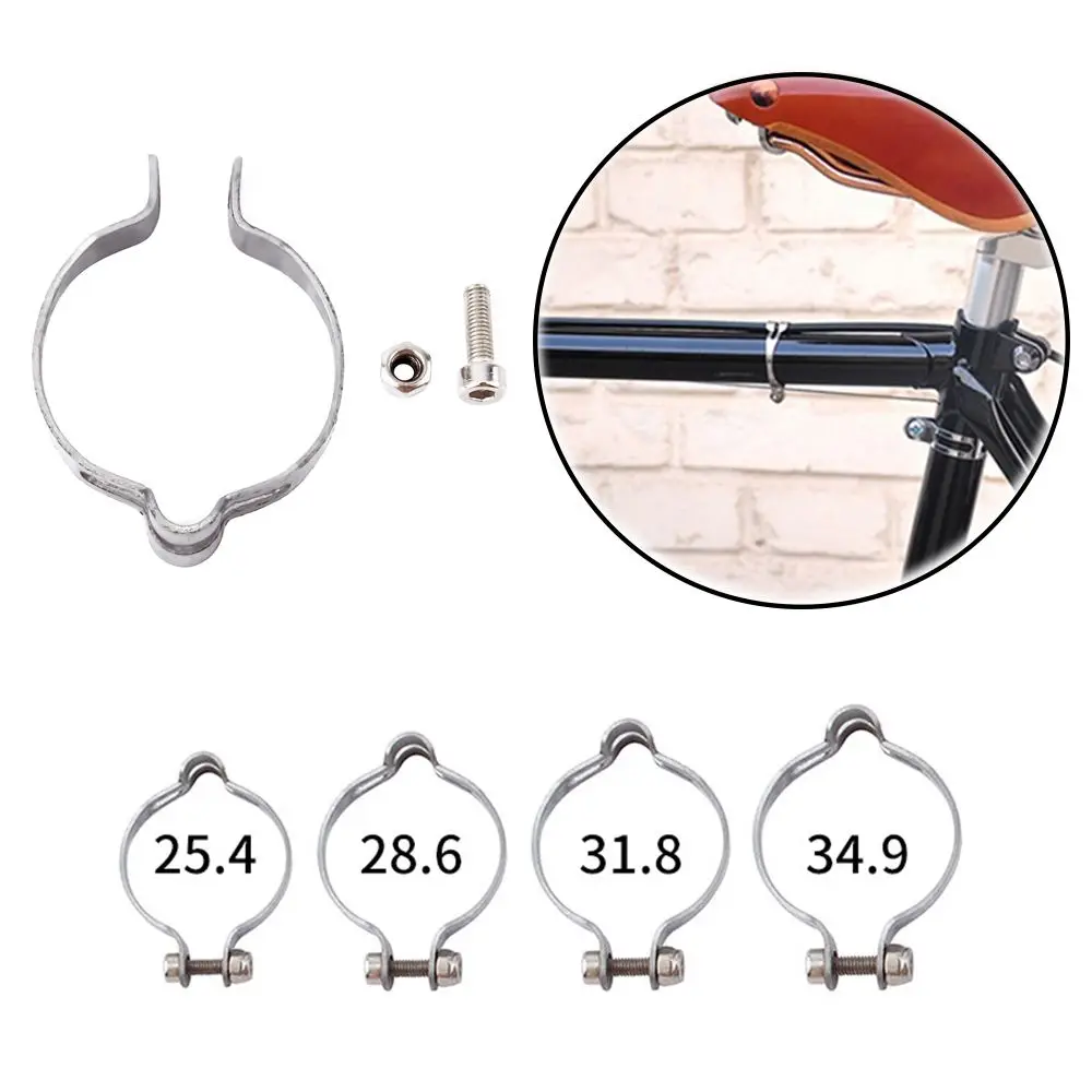 Stainless Steel Organization Bike Parts Accessory - Bicycle Pipe Buckle ...