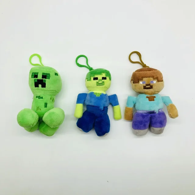 J!nx Minecraft Stuffed Animals Minecraft Plush Toys Set – Creeper ...