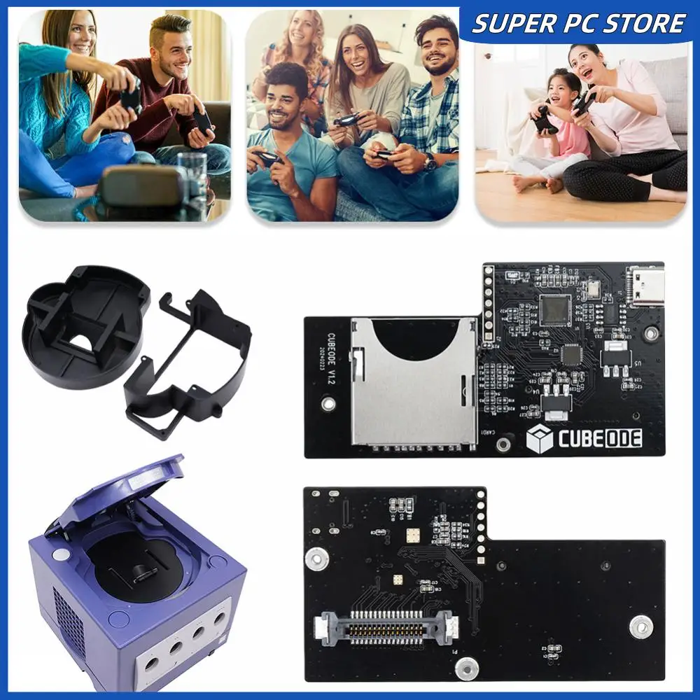CUBEODE-V1-2-Optical-Drive-Emulator-Upgraded-Plug-and-Play-GC-Loder ...