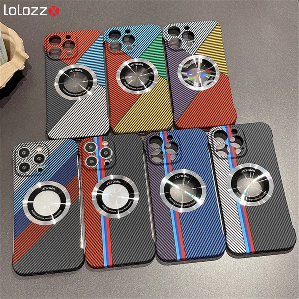 Luxury-Color-Matching-Logo-Hole-Magnetic-For-Magsafe-Case-For-iPhone-14 ...