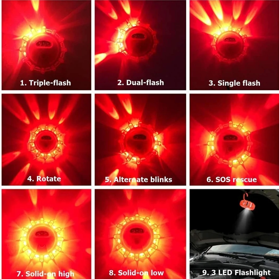 Emergency Lights Flashing