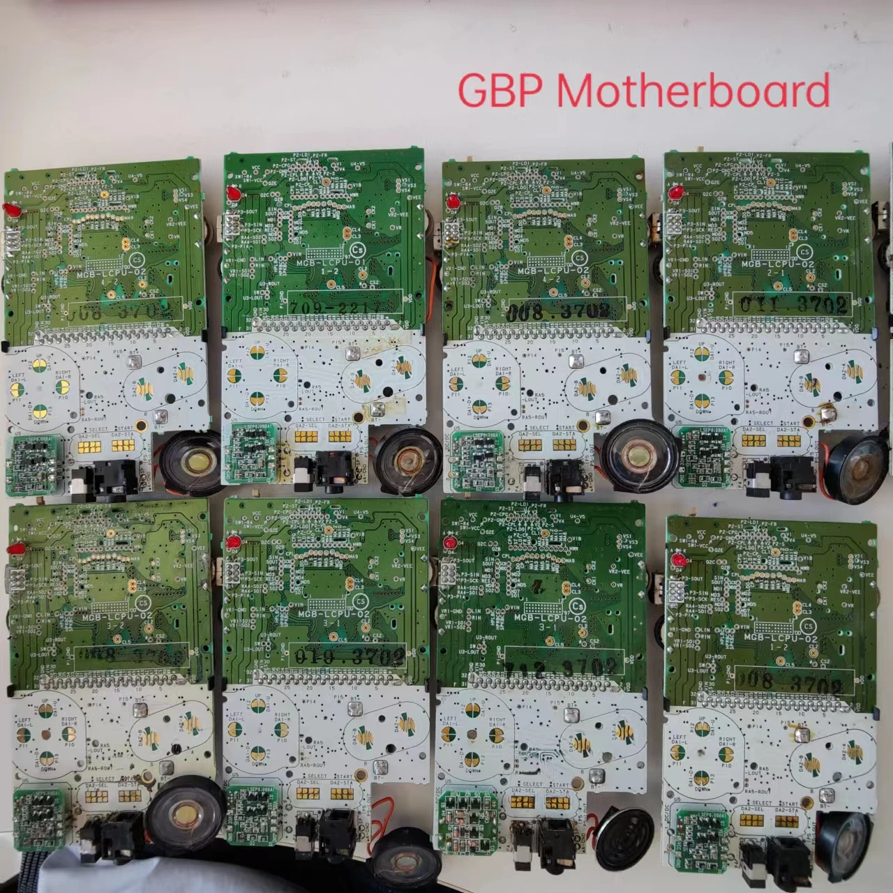 Original Usado PCB Motherboard para Nintendo Game Boys bolso, GamePocket