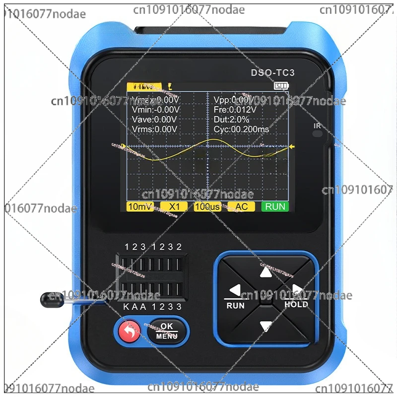 Digital-DSO-TC3-Transistor-Tester-LCR-Meter-3-in-1-Portable-Handheld ...