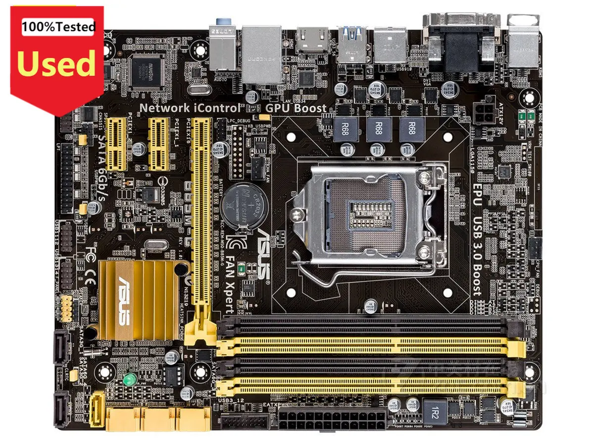 ASUS-placa-base-LGA1150-B85M-G-B85M-DDR3-para-Intel-B85-32GB-USB-3-0 ...