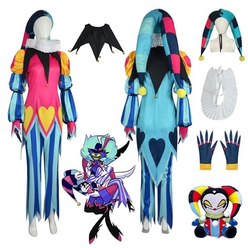 Fizzarolli-Cosplay-Costume-Tops-Pants-With-Hat-Neckwear-Gloves-Full-Set ...