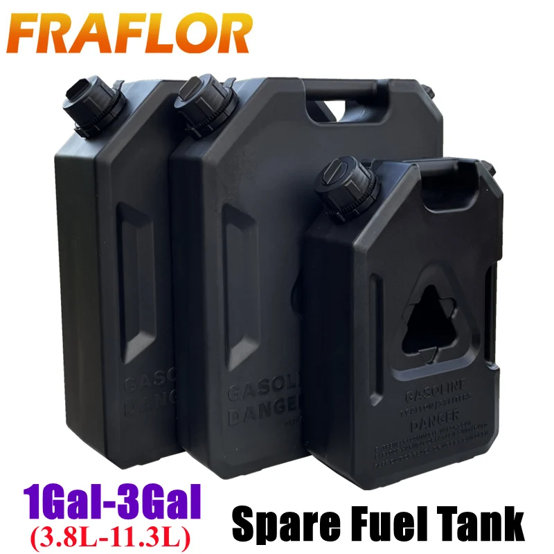 1Gal-2-Gal-3-Gal-Jerry-Can-Gas-Fuel-Tank-Plastic-Petrol-Car-Gokart ...