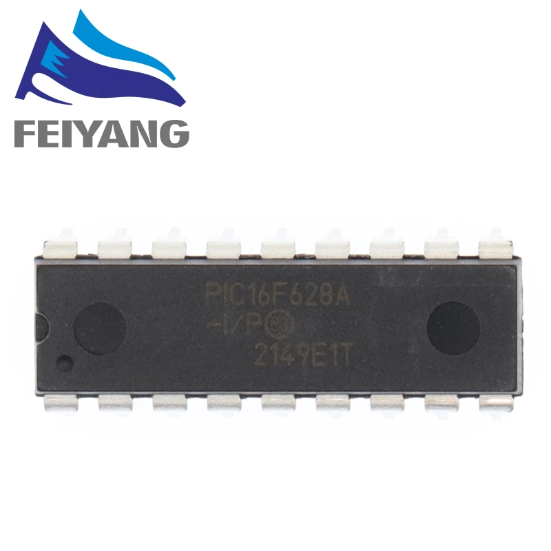 20pcs/lot PIC16F628A I/P PIC16F628 16F628A DIP 18 new original In Stock ...