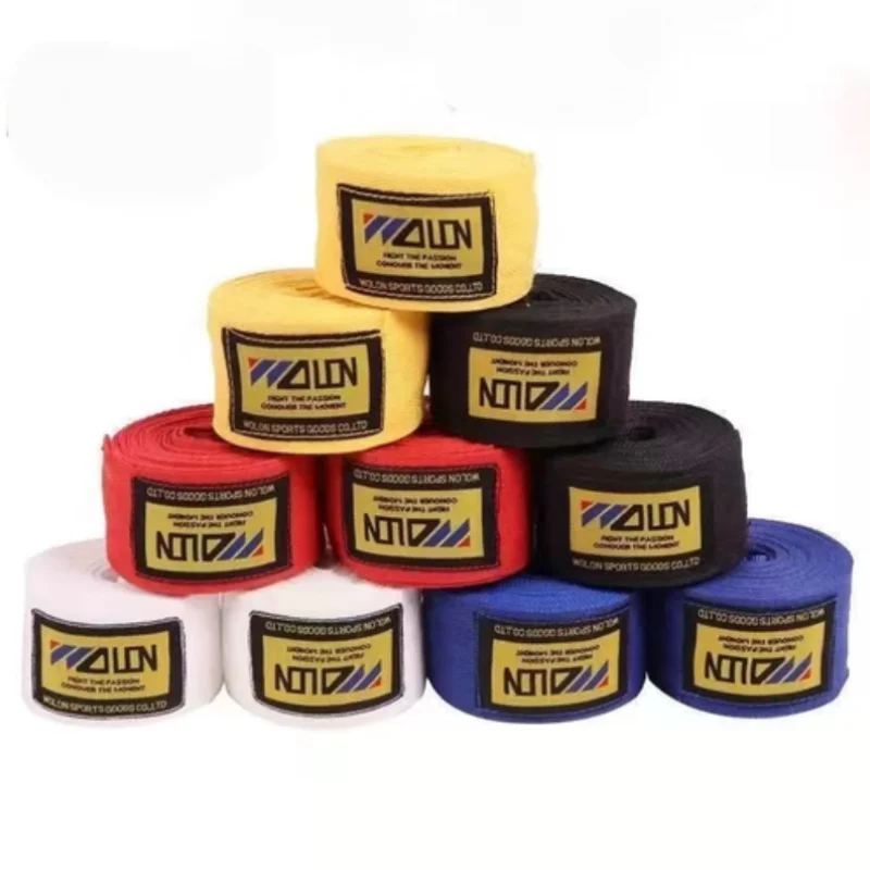 2PCS-3-5Meters-Boxing-Bandage-Micro-Elastic-Boxing-Straps-Fighting ...