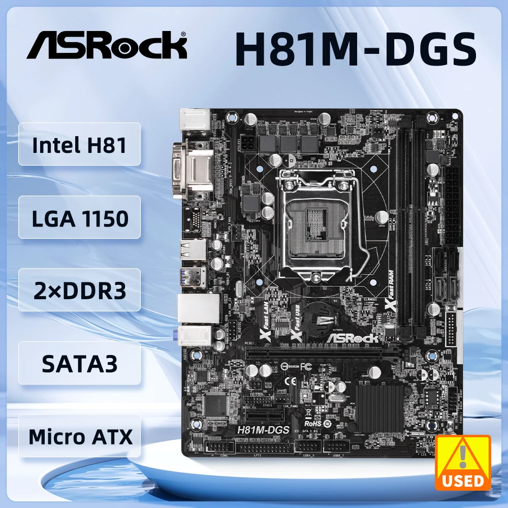ASRock-placa-base-h81-H81M-DGS-LGA-1150-Intel-H81-compatible-con-4770 ...