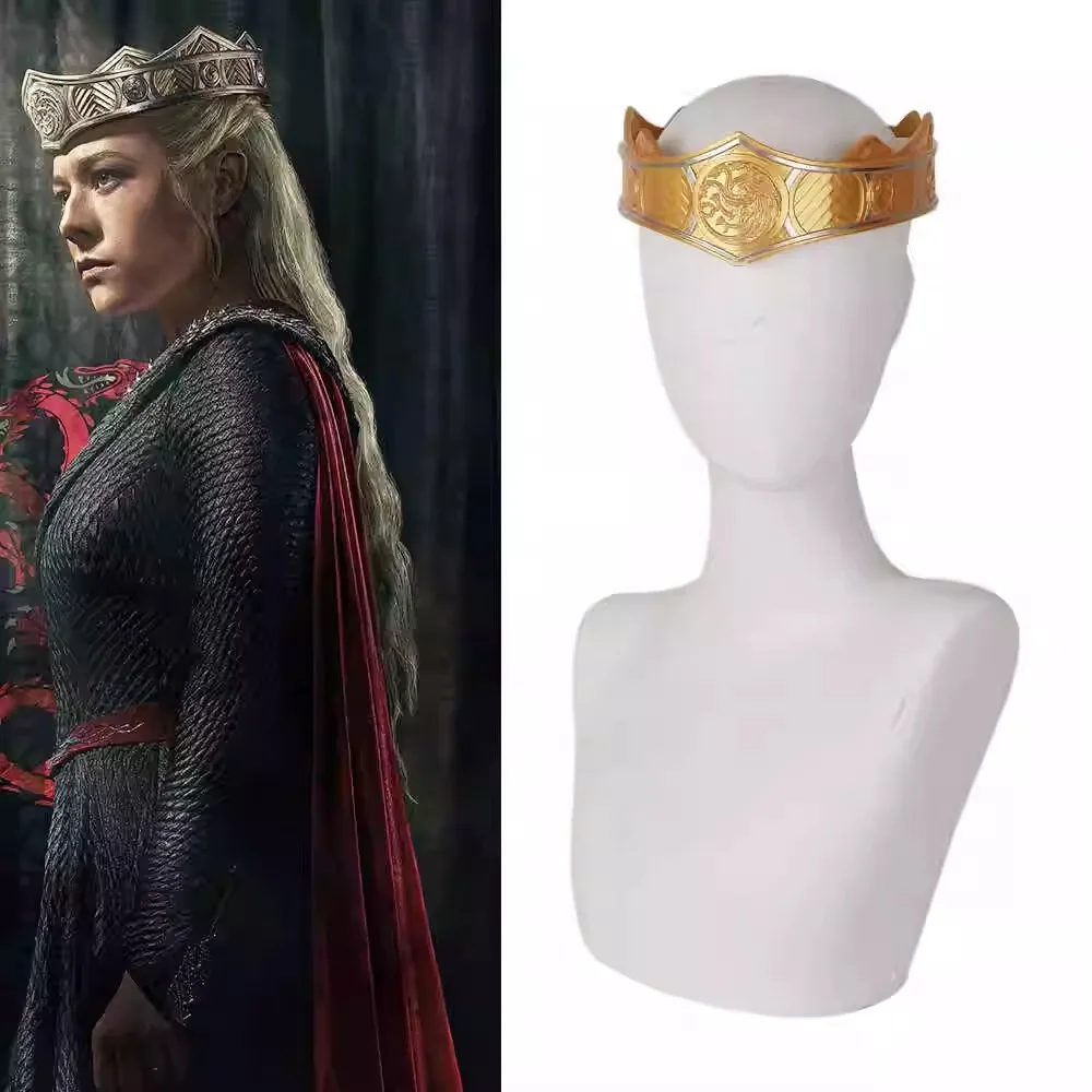New-House-of-the-Dragon-Rhaenyra-Targaryen-Crown-Cosplay-Prop-Queen ...
