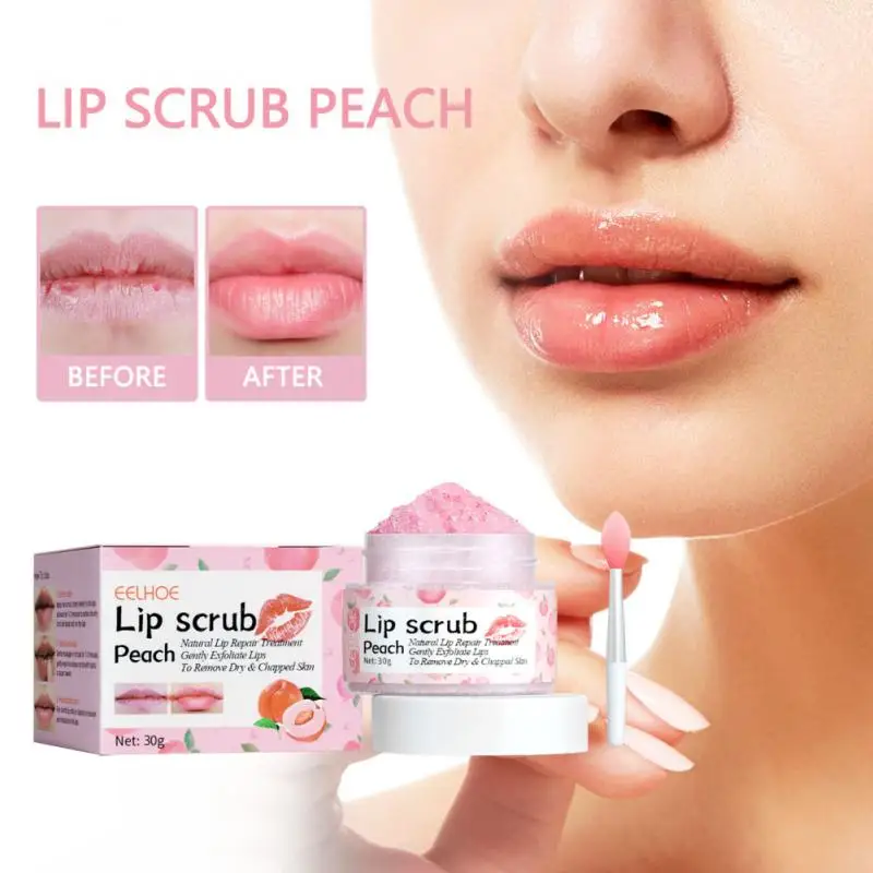 Peach Lip Gloss Dark Skin