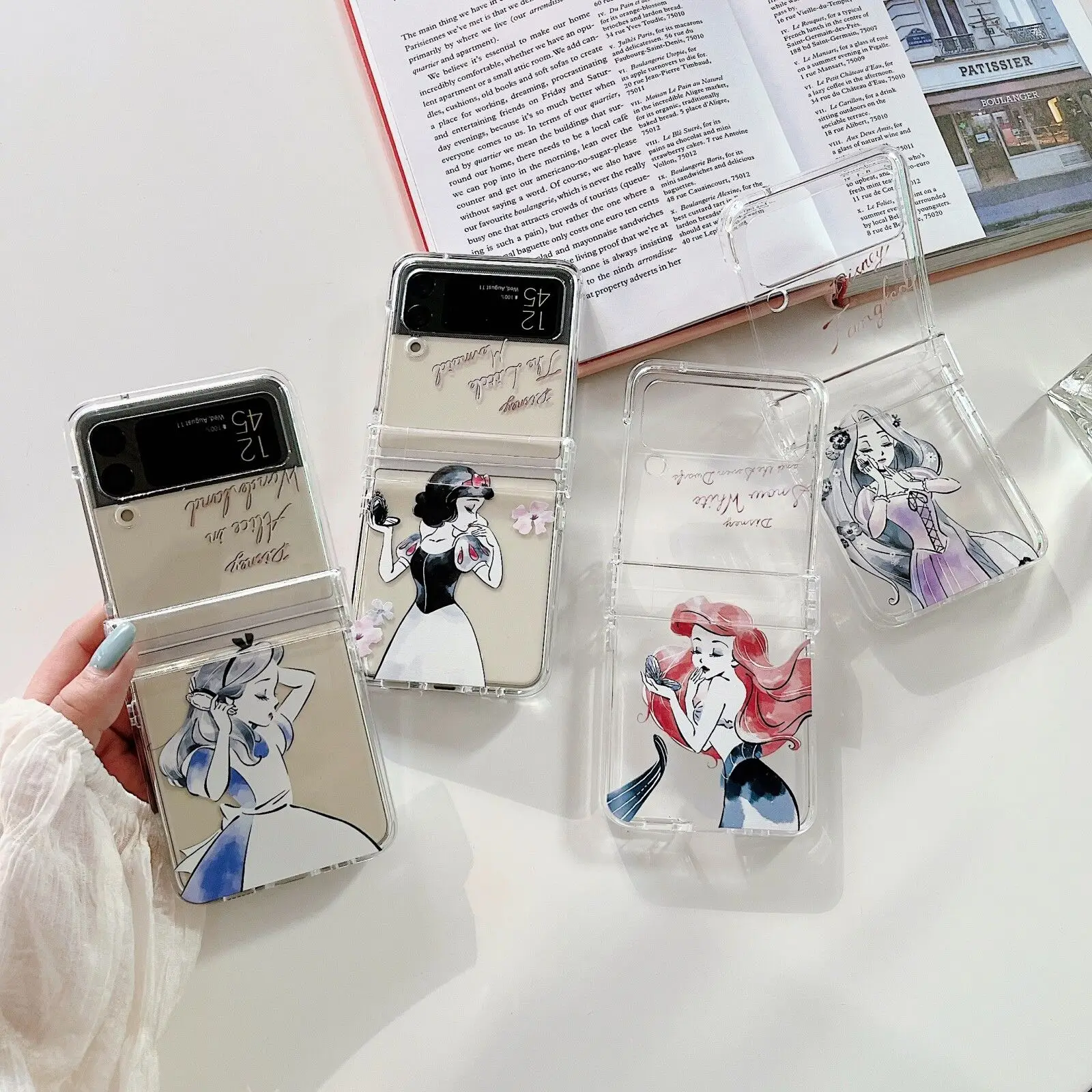 Disney-Princess-Tangled-Alice-Ariel-make-up-Phone-Case-For-Samsung ...