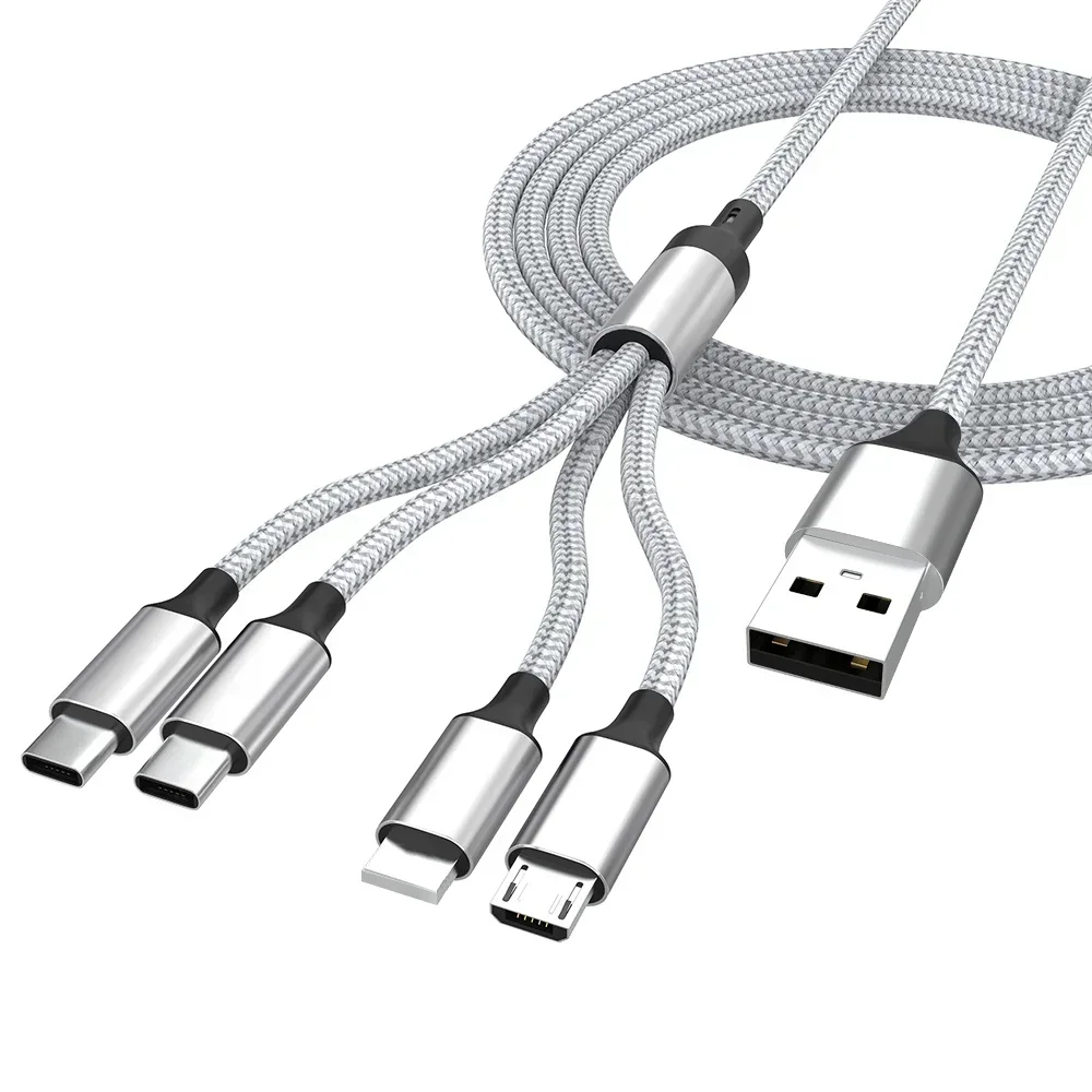 Multi-Oplader-Kabel-4-In-1-Otg-Datakabel-Usb-Snel-Opladen-Naar-Android ...