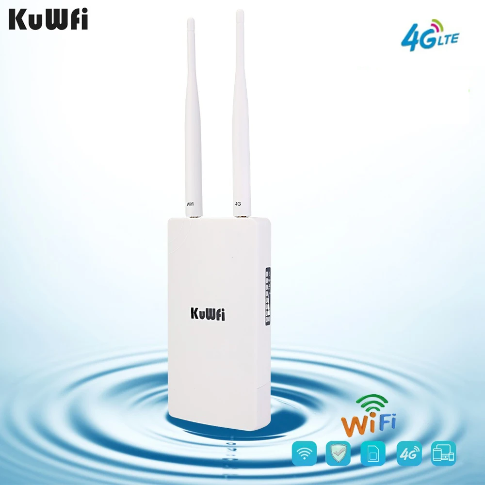 KuWFi-4G-Router-300Mbps-LTE-Router-CAT4-Wireless-Wifi-Outdoor ...