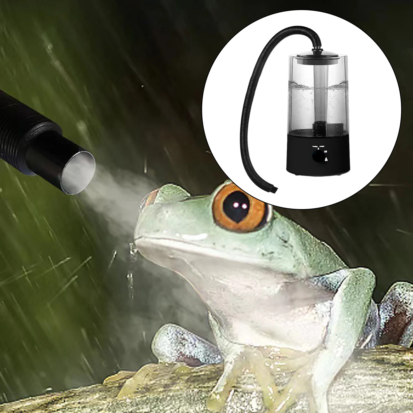 Reptile-Fogger-Humidifiers-Mister-4-Liters-US-Power-Adapter-Convenient ...