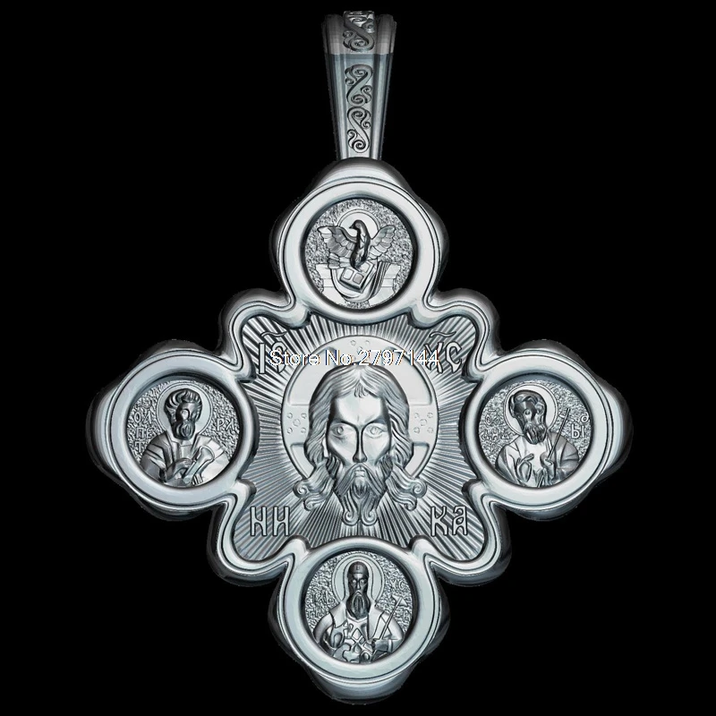 Keresztre Feszítés Cross 3D Modell -Domborzat Stl Formátum Vallás ...