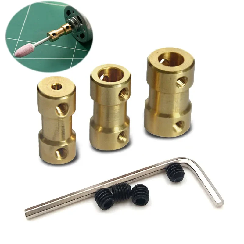 5Pcs/lot 2/2.3/3~6mm Motor Shaft Coupling Coupler Connector Sleeve ...
