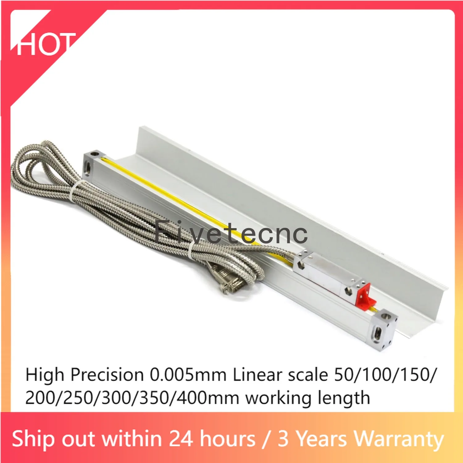 High-Accuracy-5um-Linear-Scale-Linear-Encoder-50-100-150-200-250-300 ...
