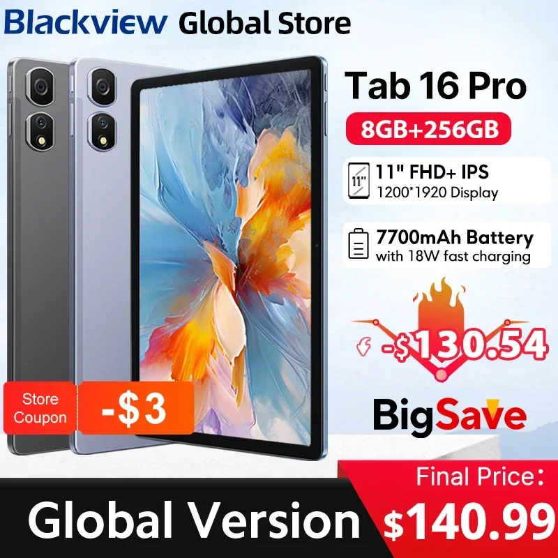 2024-Tableta-Blackview-Tab-16-Pro-8-GB-256-GB-Pantalla-FHD-de-11-Bater ...