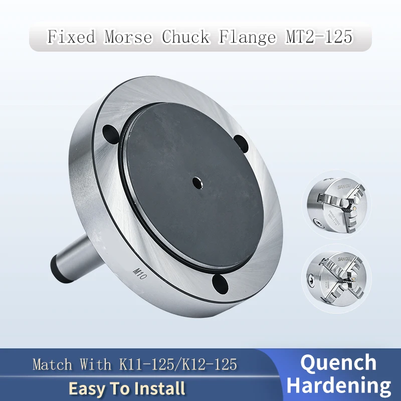 MT2-Chuck-Adapter-Morse-Taper-Chuck-Flange-125mm-Fix-Type-Lathe-Chuck ...