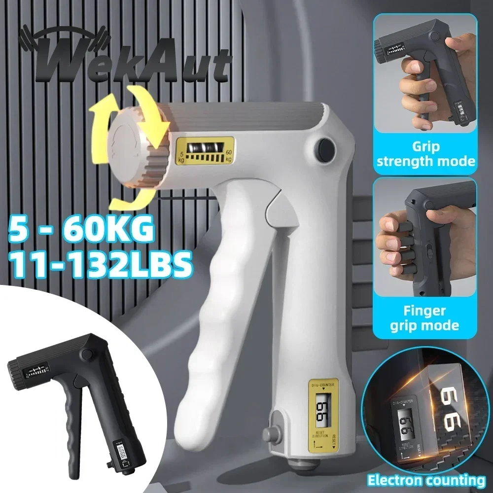 Finger Strengthener 5-60kg Wrist Expander Finger Exerciser for Forearm ...