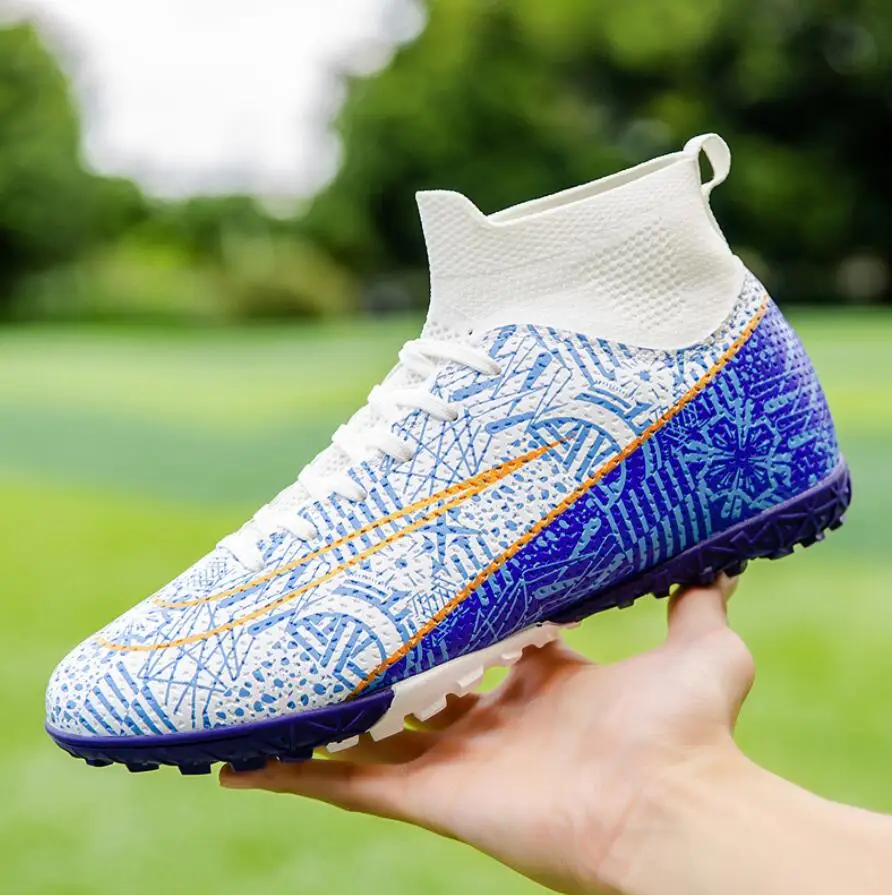 Botas-de-futebol-TF-FG-para-homens-e-mulheres-sapatos-de-futebol ...