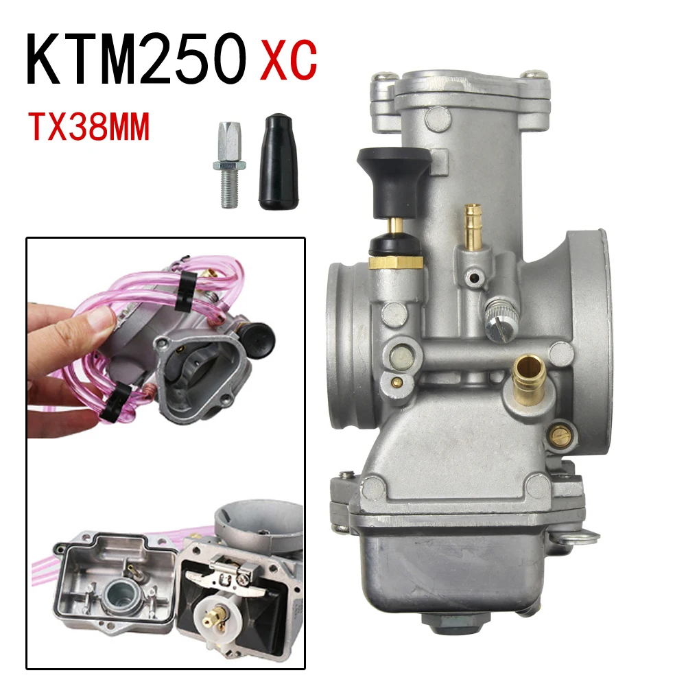 TMX38-TX38-Carburetor-For-Mikuni-TMX-PWK-PWM-Carb-Radial-Flat-Slide ...
