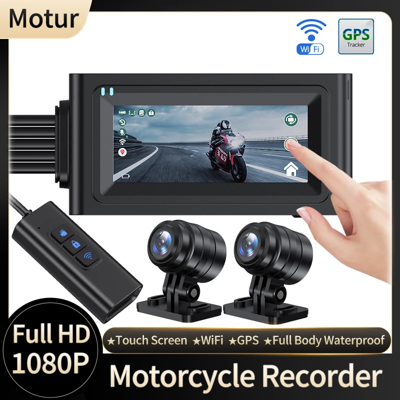 WiFi-Motorcycle-DVR-Dash-Cam-1080P-1080P-Full-HD-Front-Rear-View ...