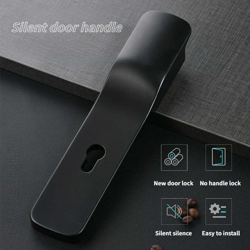 New-design-Invisible-door-lock-without-handle-for-Indoor-room-wooden ...