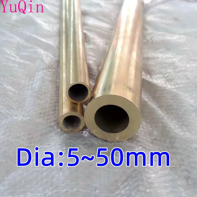 Big Dia 5~50mm Brass Tube Thick wall Pipe Model Tubing Big diameter ...