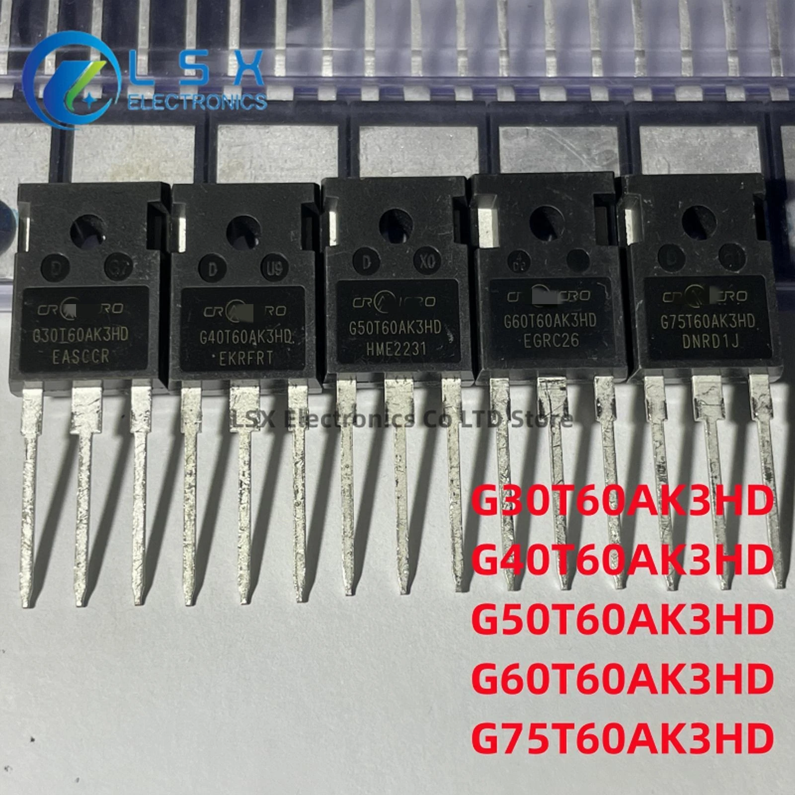 10PCS-CRG-G30T60AK3HD-G40T60AK3HD-G50T60AK3HD-G60T60AK3HD-G75T60AK3HD ...