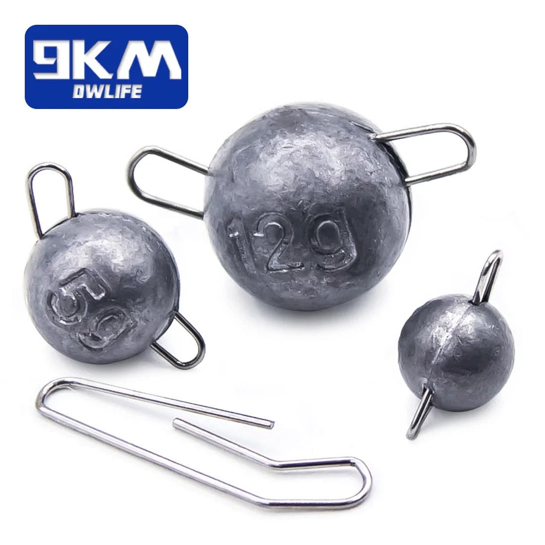 Fishing Sinkers Saltwater 10~30Pcs Fishing Weights Sinkers Ball ...