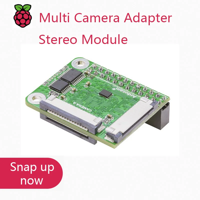 Arducam Multi Camera Adapter Doubleplexer Stereo Module V2 For