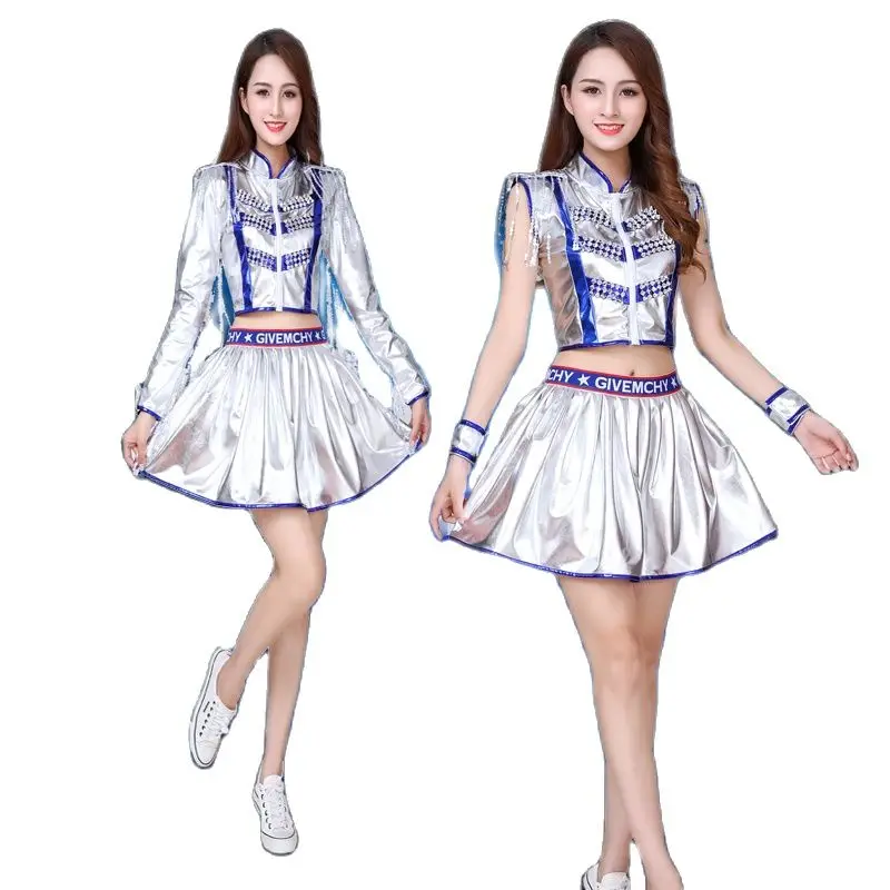 New-Jazz-Dance-Costume-Female-Adult-Cheerleading-Cheerleader-DS ...