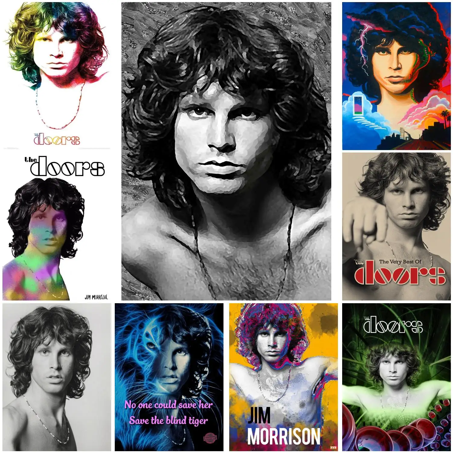 Jim Morrison Poster