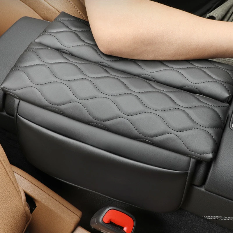 Center-Console-Armrest-Box-Cover-Pad-For-Mercedes-Benz-C-GLC-E-Class ...