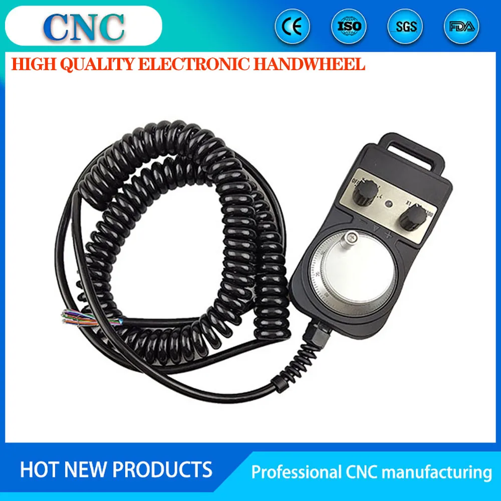 New 4-axis 6-axis CNC motion controller electronic handwheel encoder ...