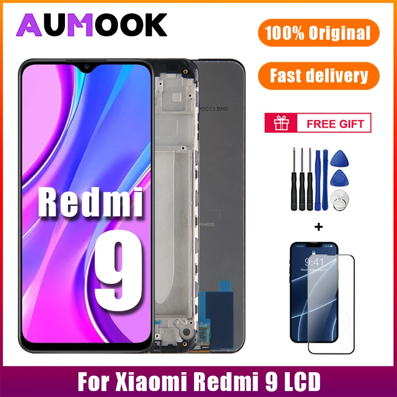 Original-For-Xiaomi-Redmi-9-LCD-Display-M2004J19C-Touch-Screen ...